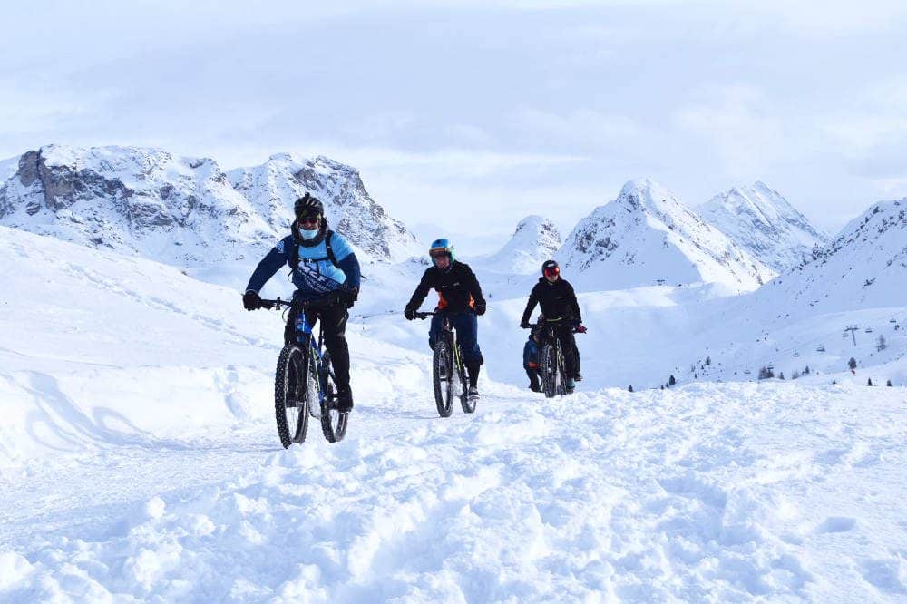 Activité VTT sur neige • Vacances & Séminaires Montagne