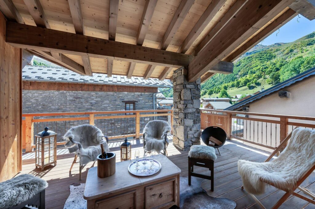The magic of a stay in a prestige chalet